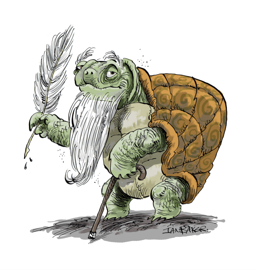 The Ponderous Turtle - Sunil Cartoons