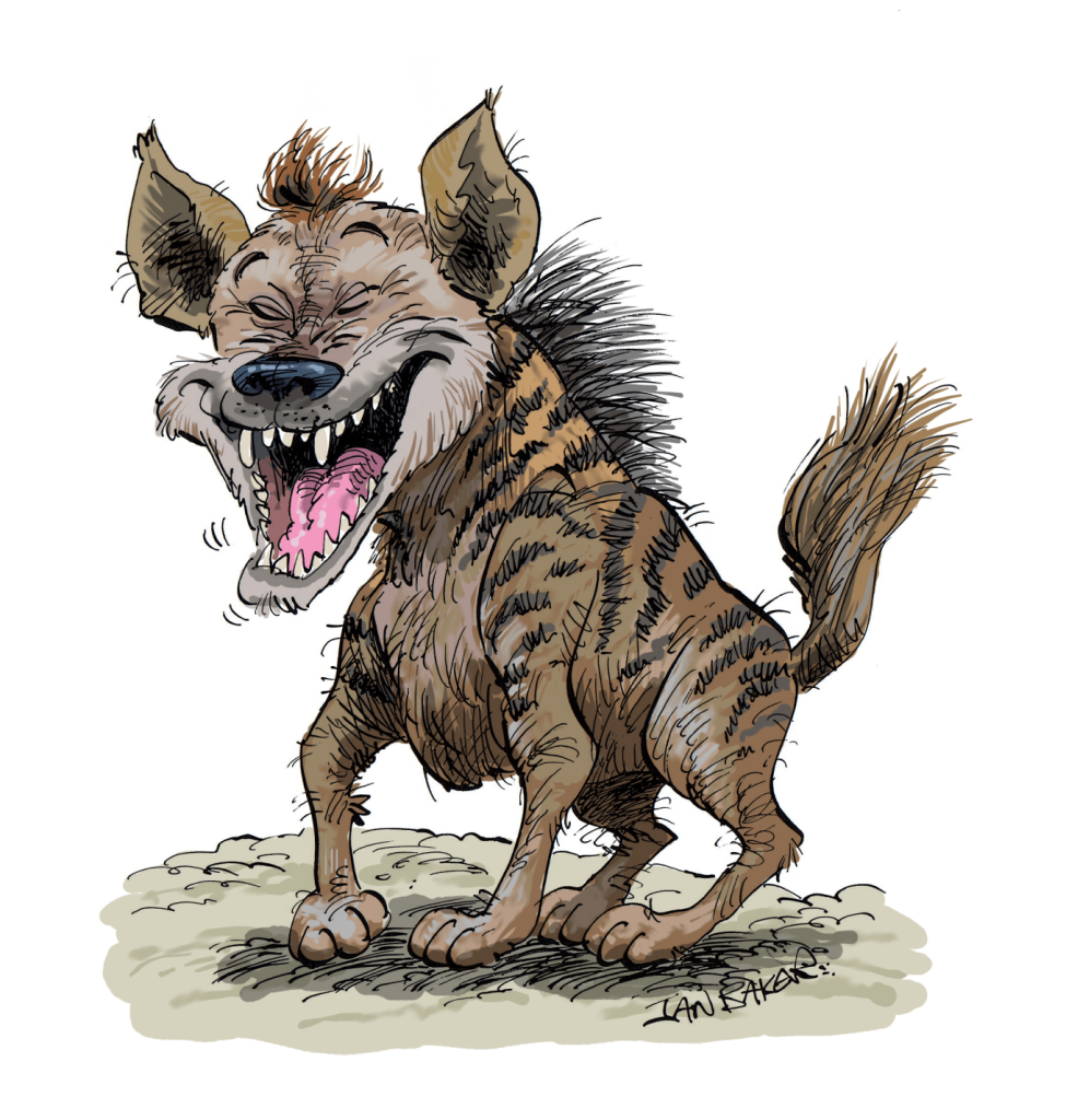 The Ha Ha Hyena - Sunil Cartoons
